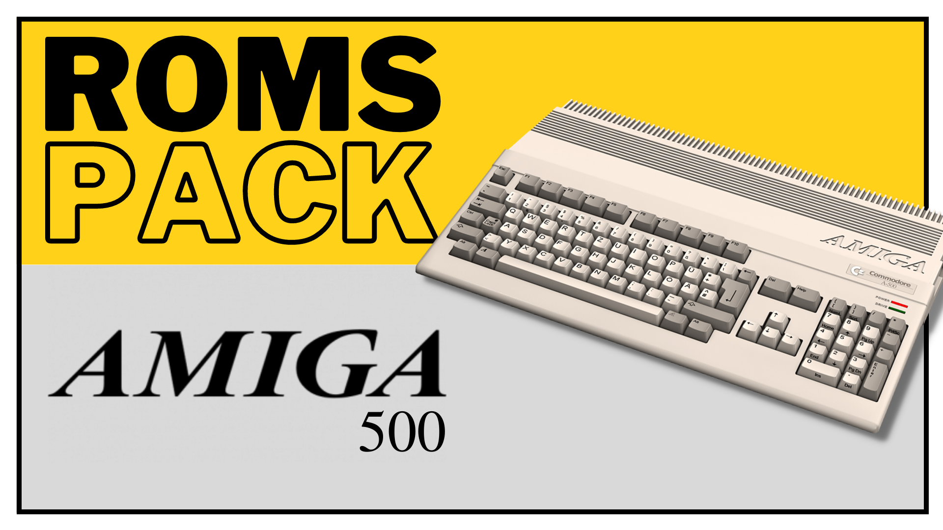 Amiga 500: A Lenda dos Videogames que Mudou o Mundo | RG Games